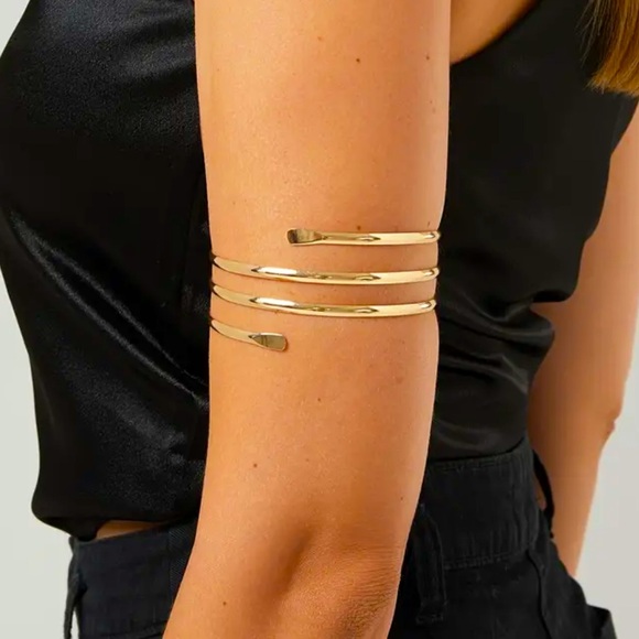 Jewelry | Four Layered Gold Arm Bracelet | Poshmark